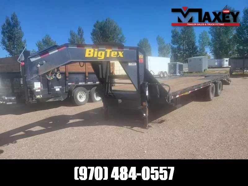 2023 Big Tex Trailers 22GN-20+5MR GOOSENECK Flatbed Trailer in Fort ...