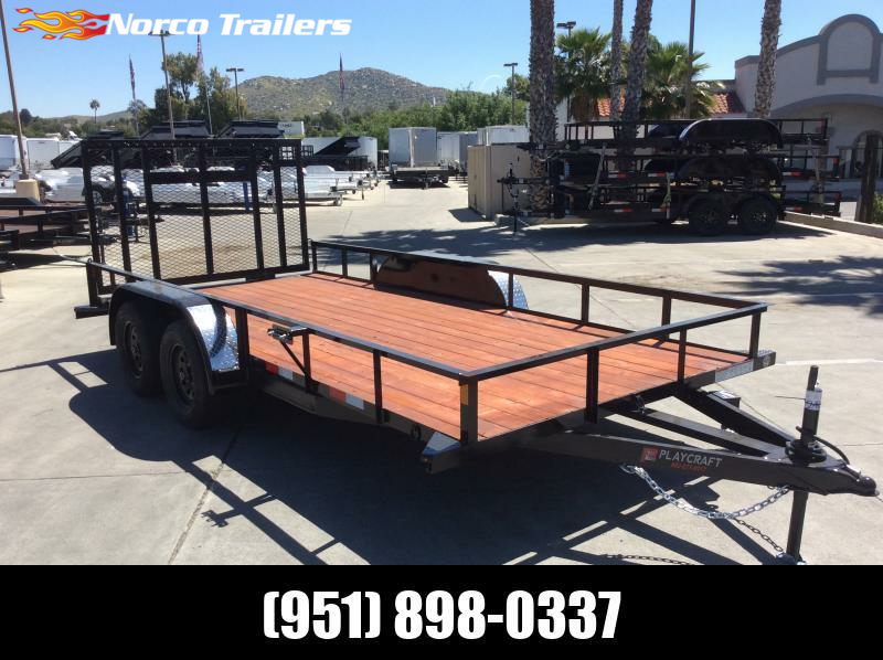 2023 Sun Country Playcraft 82" x 16 Tandem Utility Trailer in Norco, CA ...