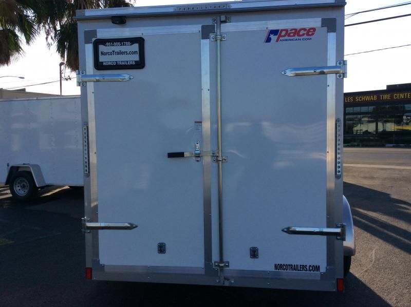 2020 Pace American Outback 6' x 10' Single Axle Enclosed Cargo Trailer in Escondido, CA ...