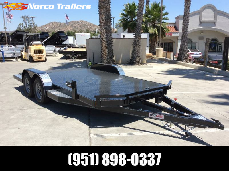2023 Innovative Trailer Mfg. 83" x 16' Steel Deck Car Hauler Flatbed ...
