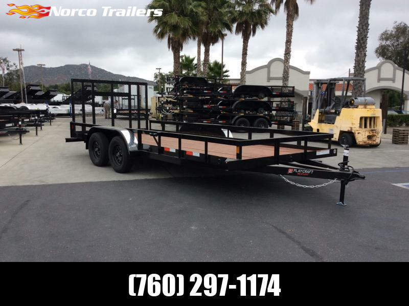 2023 Sun Country Playcraft 82" x 18 Tandem Utility Trailer | Norco ...