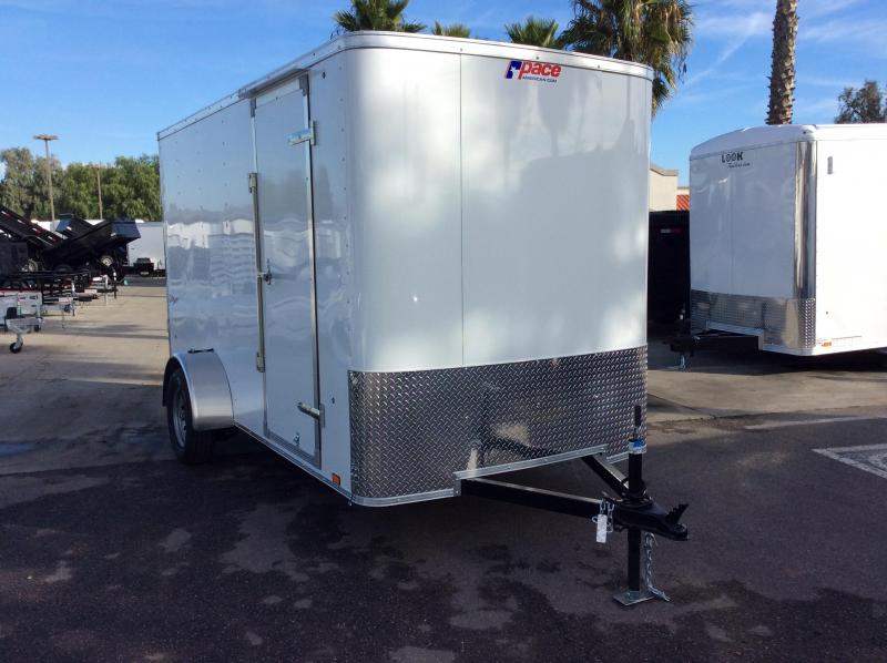 2020 Pace American Outback 6' x 12' Single Axle Enclosed Cargo Trailer ...