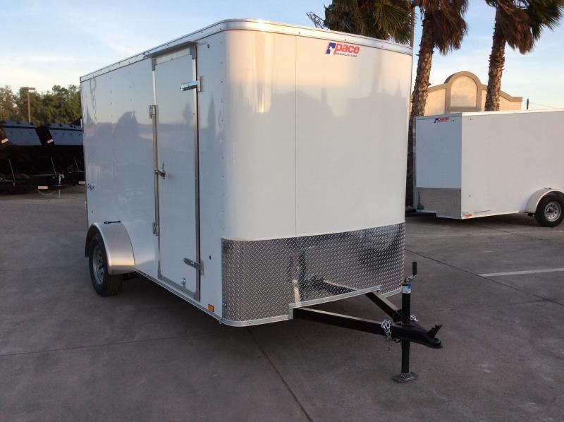 2020 Pace American Outback 6' x 12' Single Axle Enclosed Cargo Trailer ...