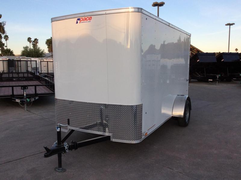 2020 Pace American Outback 6' x 12' Single Axle Enclosed Cargo Trailer ...
