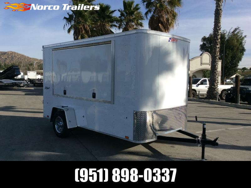 2022 Pace American Outback 6 x 12' Enclosed Concession Cargo Trailer in ...