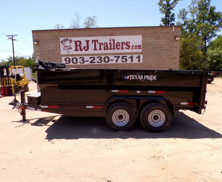 2024 Texas Pride Trailers 82x14 Bumper-Pull Dump Trailer in Longview ...