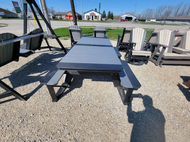2023 Poly 7ft Walk-In Picnic Table in Decatur, IN | Trailer Trader