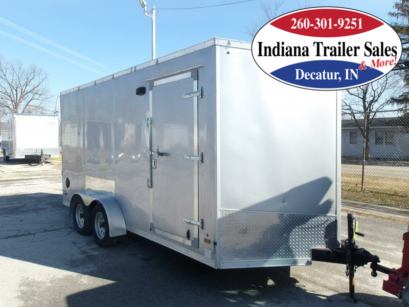 2020 US Cargo 7x16 ULAFT716TA2 Cargo / Enclosed Trailer in Decatur, IN ...