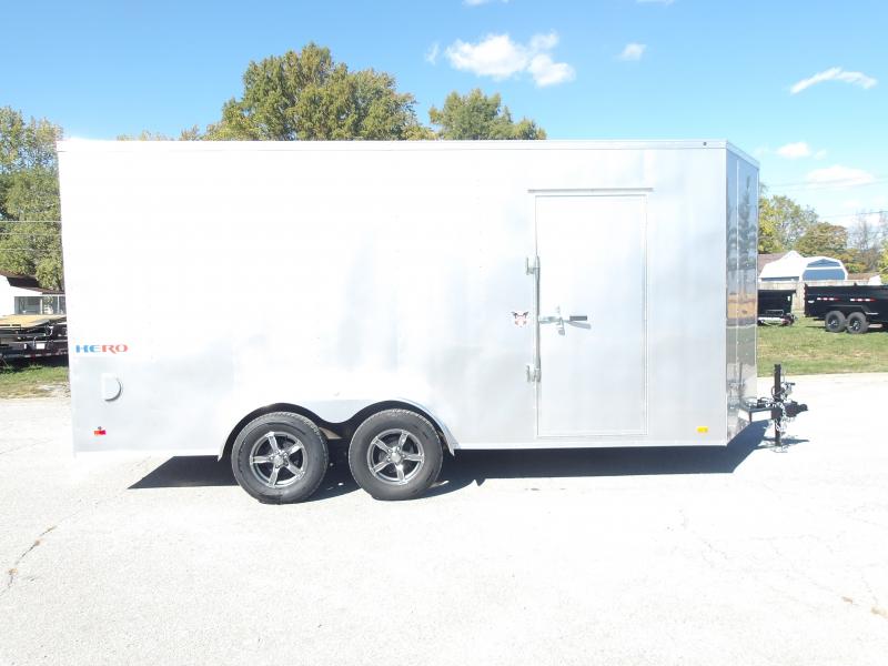2025 Hero Trailers 7x16 HR716TA2 Cargo / Enclosed Trailer in Decatur ...