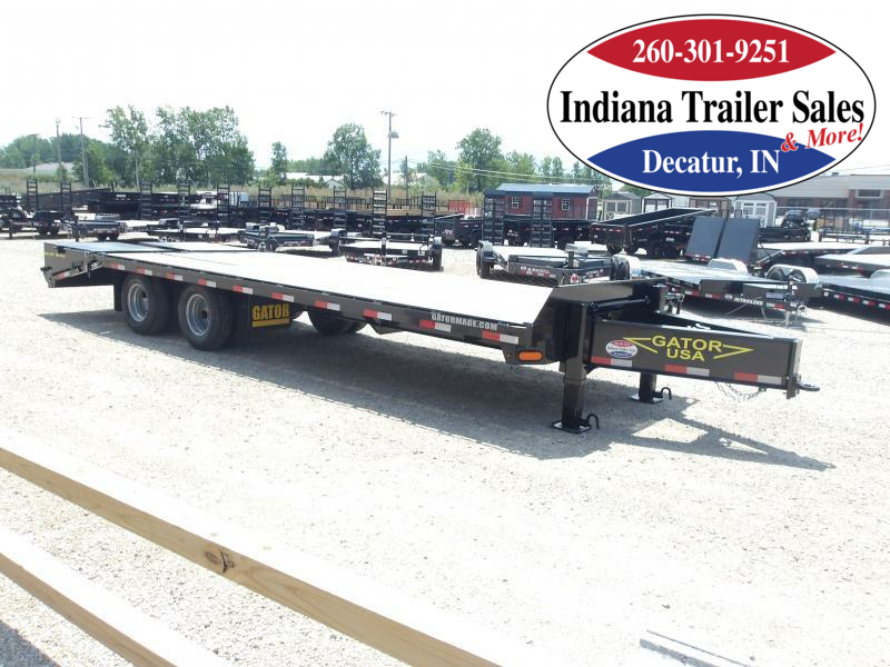 2024 Gatormade Trailers 102x25 20+5 Pintle 22K Flatbed Trailer in ...