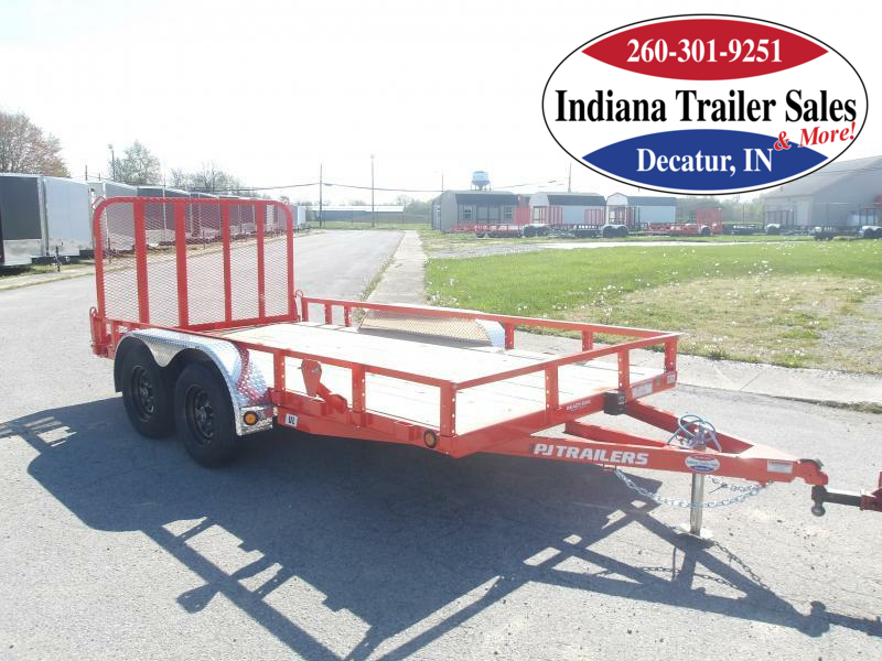 2024 PJ Trailers 83x14 UL142 Utility Trailer in Decatur, IN | Trailer ...