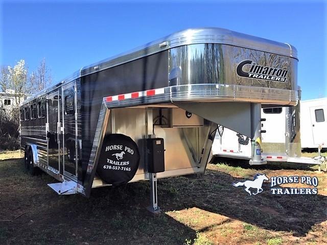2023 Cimarron Showstar LX 25' Low Pro Enclosed Pig/Stock Gooseneck w ...