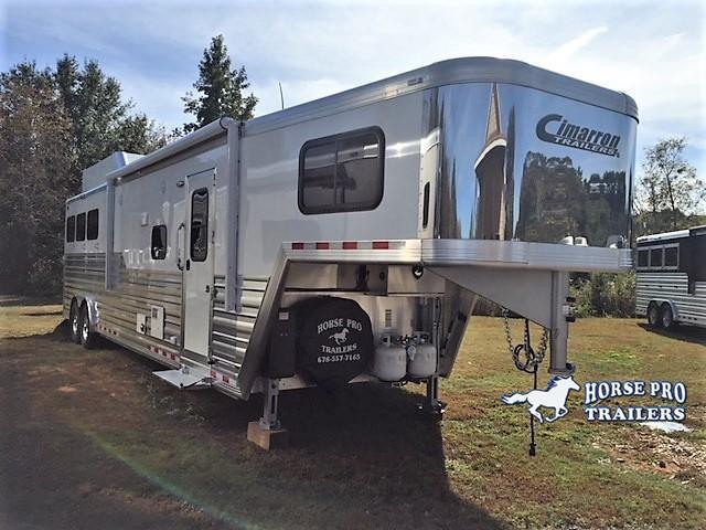 2023 Cimarron Norstar 3 Horse 14'6 Outback Living Quarters w/Slide DUAL ...