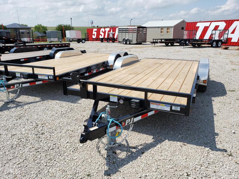 2020 PJ Trailers PJ 20x102" Tandem 5200lb Axle Buggy Hauler With Driver ...