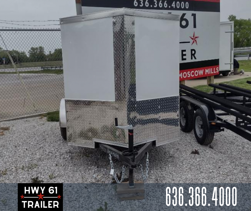 2023 Quality Cargo Enclosed Trailer 5x 8 SA 5'6" White in Moscow Mills ...