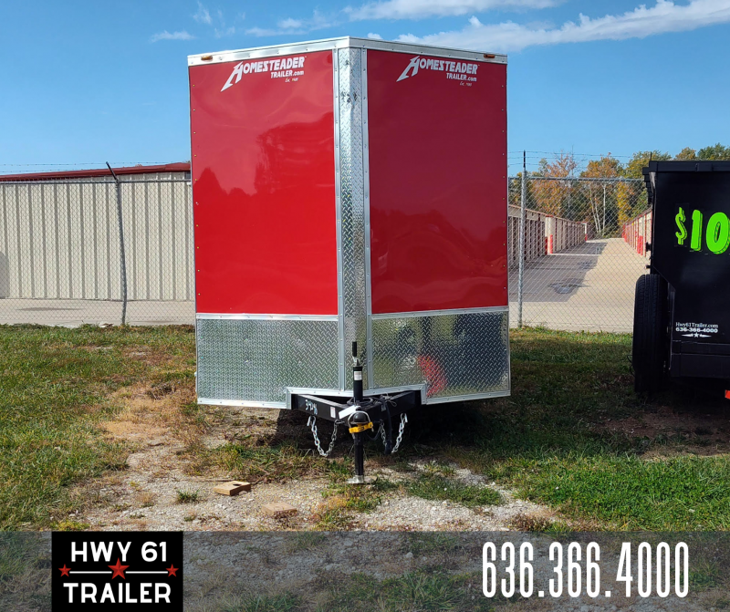 2025 Homesteader Trailers Cargo/Enclosed Trailer 7X16 TA, .080 Polycore ...