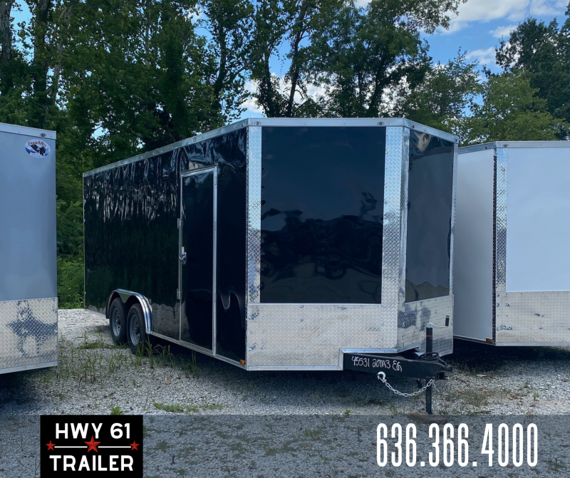 2023 Quality Cargo Enclosed Trailer 8.5 x 20 TA 7' 52K Black in Moscow ...