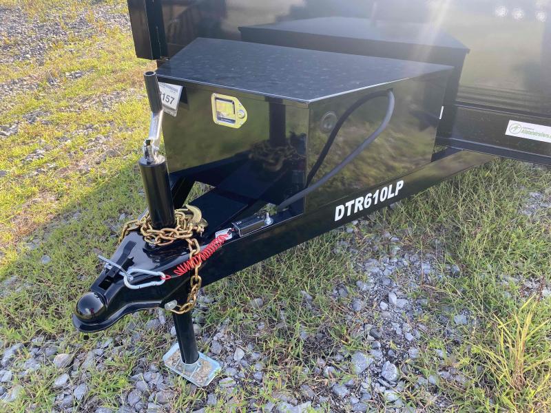2022 Bri-Mar DTR610D-10 6 x 10 Deckover Dump Trailer | Near Me