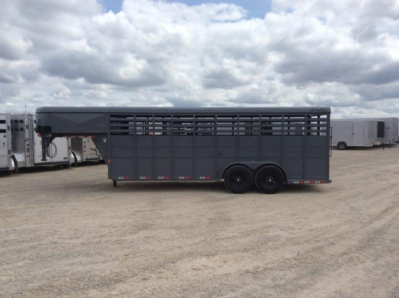 2024 Delta Manufacturing 20Ft Gooseneck Livestock Trailer Stock / Stock ...