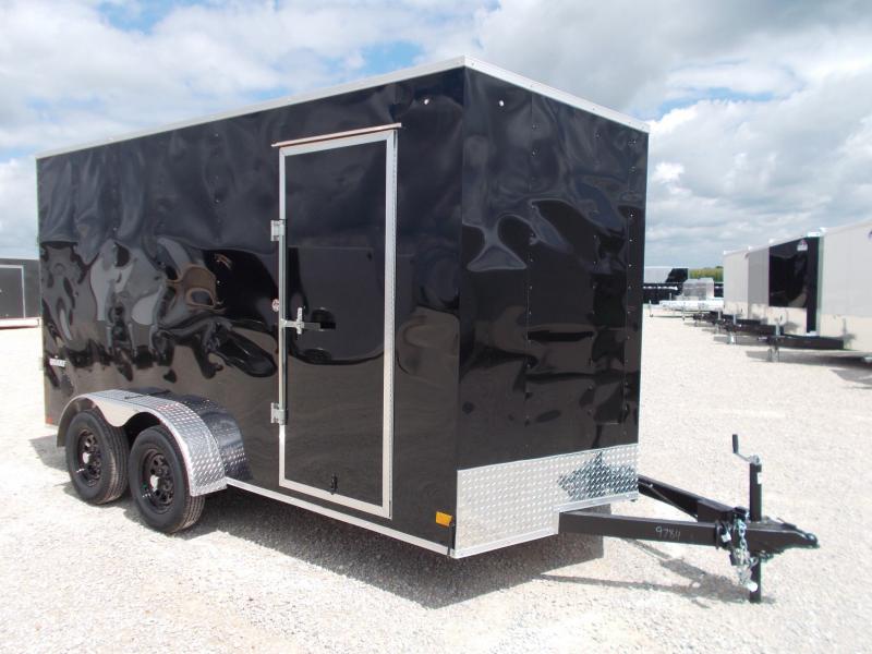 2023 Impact Trailers 7X14 12'+Height Enclosed Cargo Trailer Cargo ...