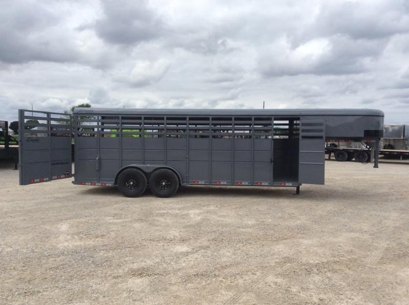 2024 Delta Manufacturing 20Ft Gooseneck Livestock Trailer Stock / Stock ...