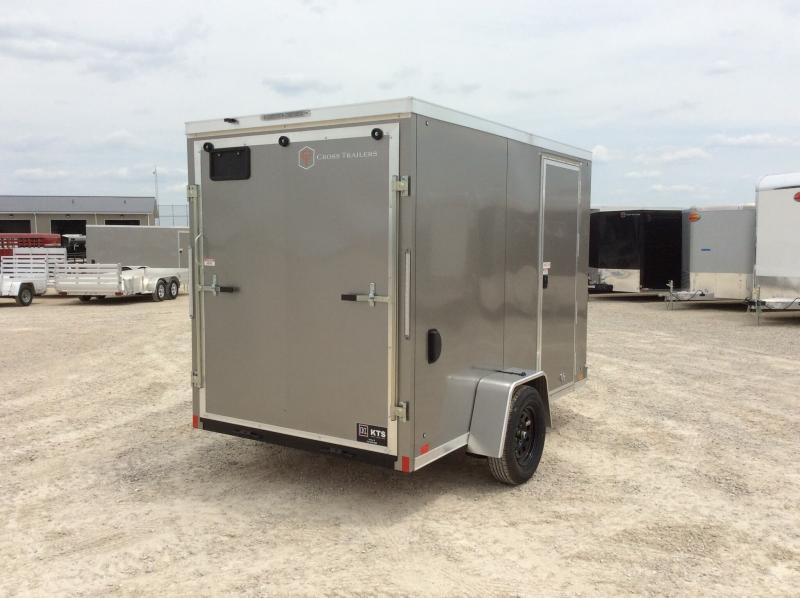 2025 Cross Trailers 6X10 Single Axle Ramp Door Cargo / Enclosed Trailer ...