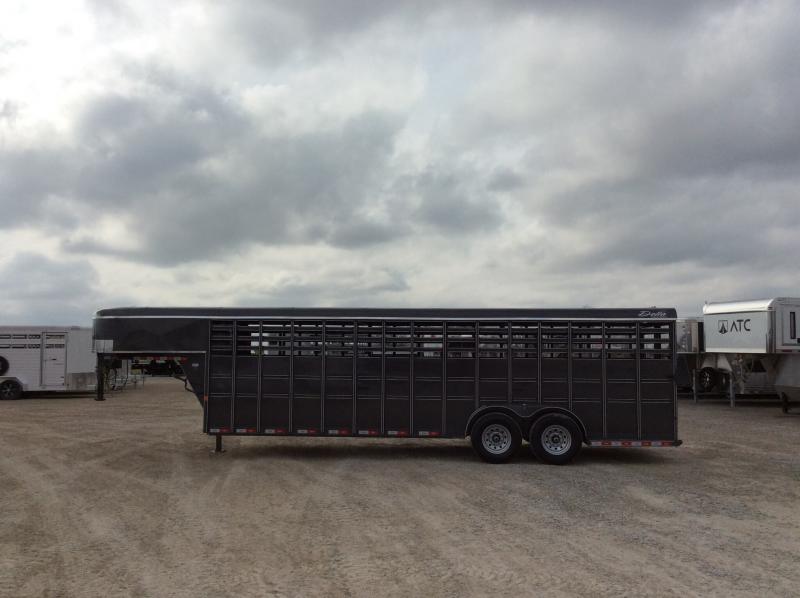 2024 Delta Manufacturing 24Ft Gooseneck Livestock Trailer Stock / Stock ...