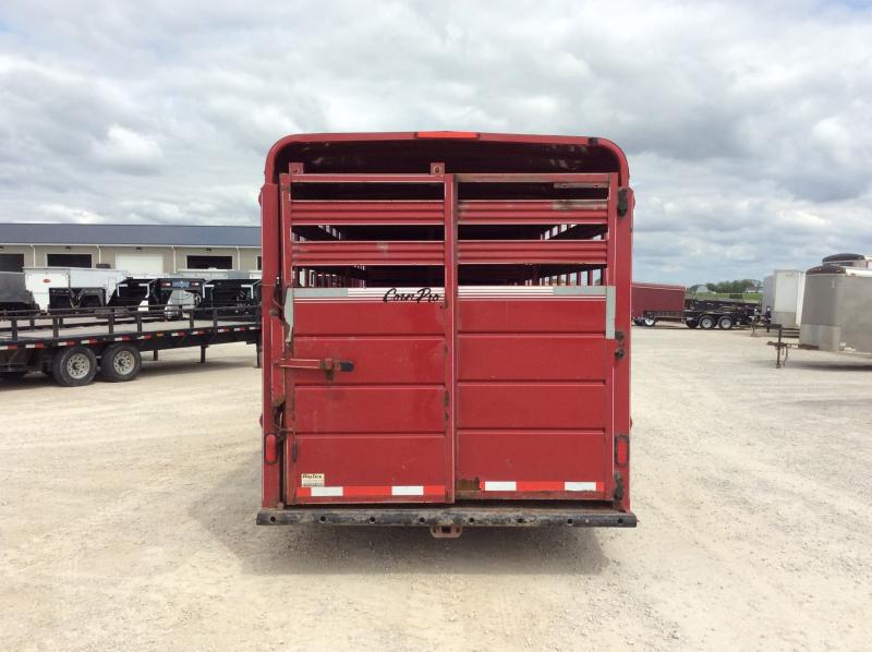2018 CornPro Trailers 22Ft Gooseneck Livestock Trailer Stock / Stock ...