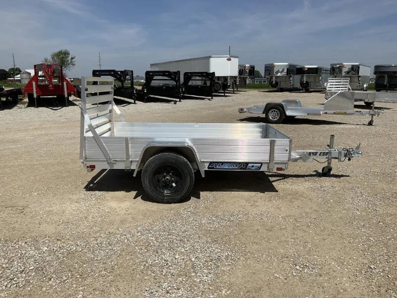 2026 Aluma 548 8' Single Axle Aluminum Utility Trailer in Arthur, IL ...