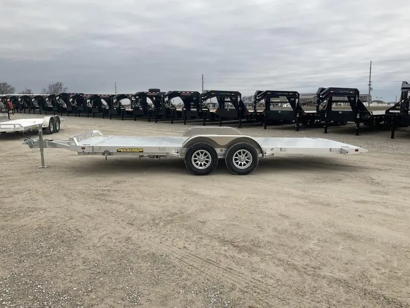 2026 Aluma 8218 Tilt 18' Aluminum Tiltbed Car Hauler Trailer in Arthur ...