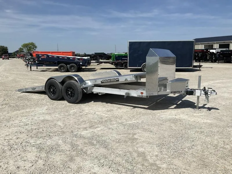 2026 Aluma 8218H Tilt Anniversary 18' HD Aluminum Tilt Trailer ...