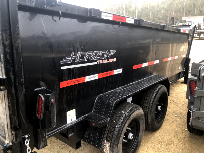 2025 Horizon Trailers 7x14 14k 42" Sides Gooseneck Dump Trailer in ...