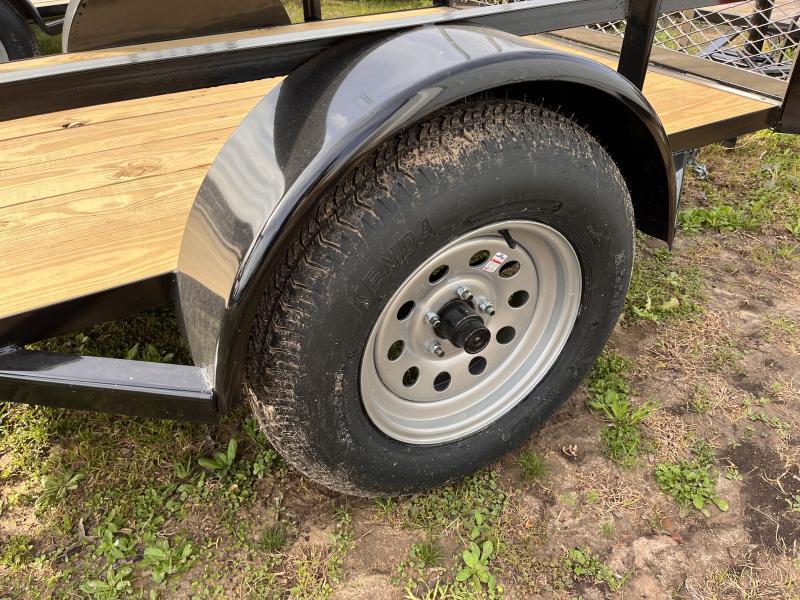 2024 Bye Rite 5'x10' Single Axle 2x2 Angle Rail Utility Trailer in ...