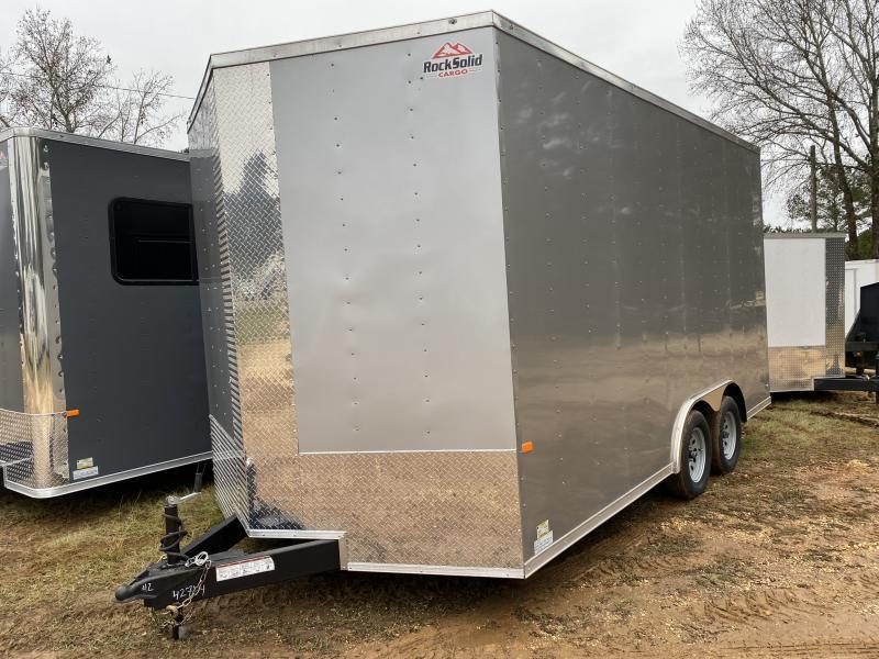 2025 Rock Solid Cargo 8.5x20 10k 7' Interior Cargo / Enclosed Trailer ...