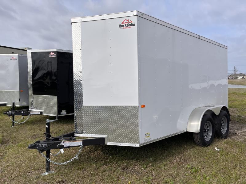 2024 Rock Solid Cargo 6x12 7k Cargo / Enclosed Trailer in Panama City ...
