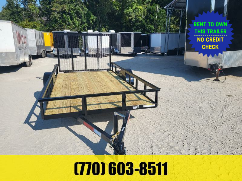 6x12 Utility W/ 4 Foot Removable Gate 2023 Lonewolf in Jonesboro, GA ...