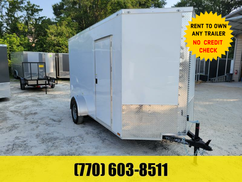 8 5X18 Enclosed Trailer 7 Foot Interior Height W 2 6000 LB Axles 080 8 5X18 Enclosed Trailer 7 Foot Interior Height W 2 6000 LB Axles 080