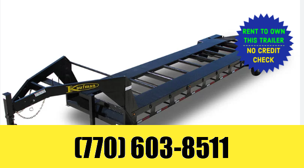 Used 2023 Gooseneck 2 Car Hauler W/ Winch Installed Kaufman Trailers in ...