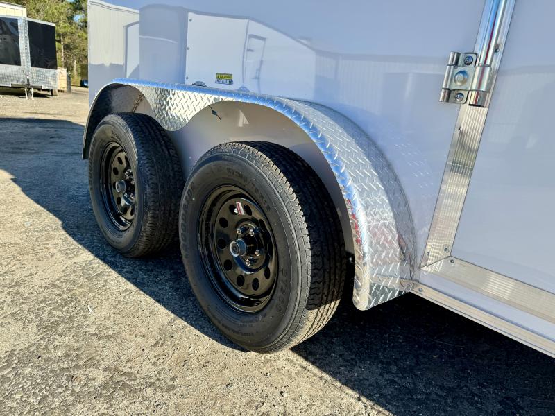 2024 PowerLine Cargo 6x12 Tandem Axle Cargo / Enclosed Trailer in ...