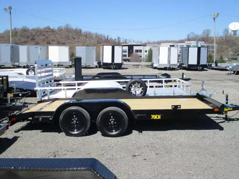 2026 Big Tex Trailers 70CH 83 X 18 Car Hauler in Fairmont, WV | Trailer ...