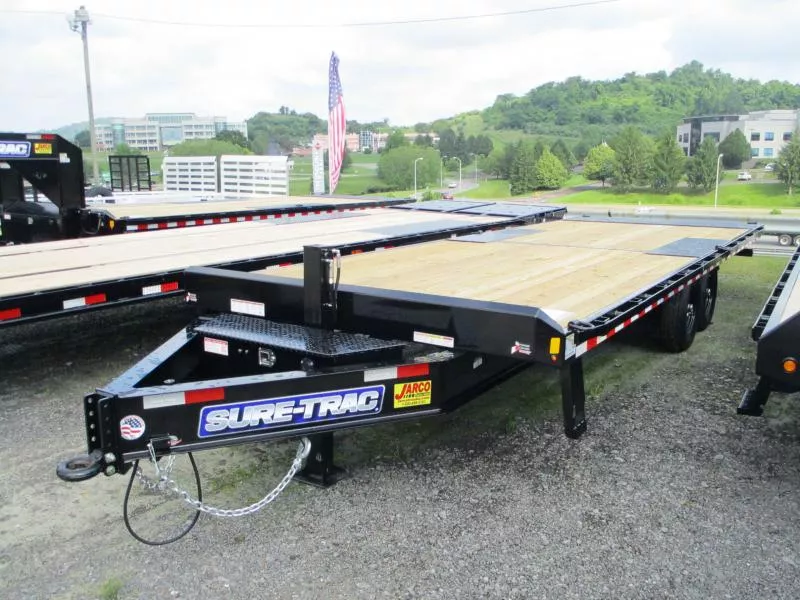 2025 Sure-Trac 8.5 x 24 Heavy Duty Power Tilt Deckover Trailer 15K in ...