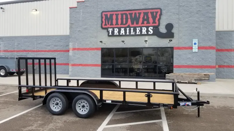 2022 Texas Bragg Trailers 7'X16' PIPE TOP 7K Utility Trailer in St ...