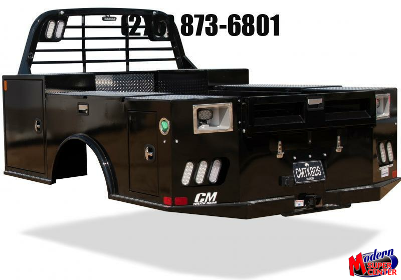 CM Truck Beds TM Deluxe Steel Tradesmen 8'6"/97/58/42 with B&W Turnover ...