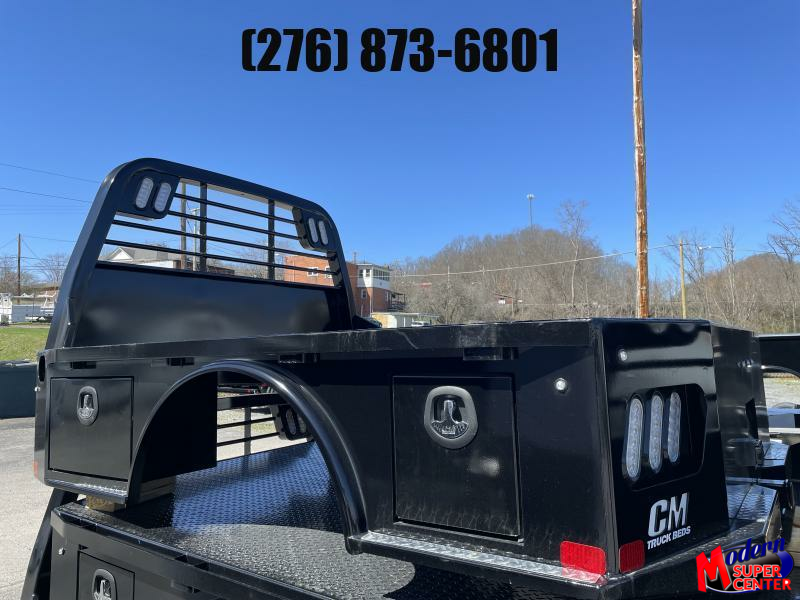 CM Truck Beds Steel SK Skirted Flat Bed 8'6"/97"/56"/38" (FORD Dually ...
