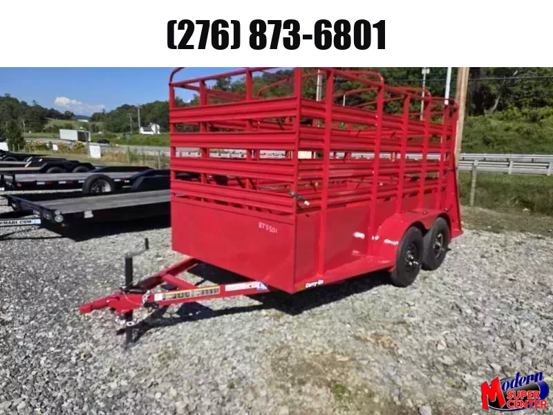 2026 Carry-On 6X12 LIVESTOCK / Stock Combo Trailer (with Brakes on Both ...