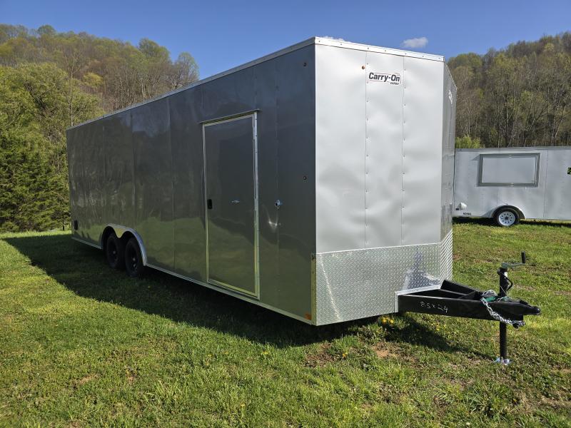 2025 Carry-On 8.5X24 V-NOSE + 12" Extra Height Cargo / Enclosed Trailer ...