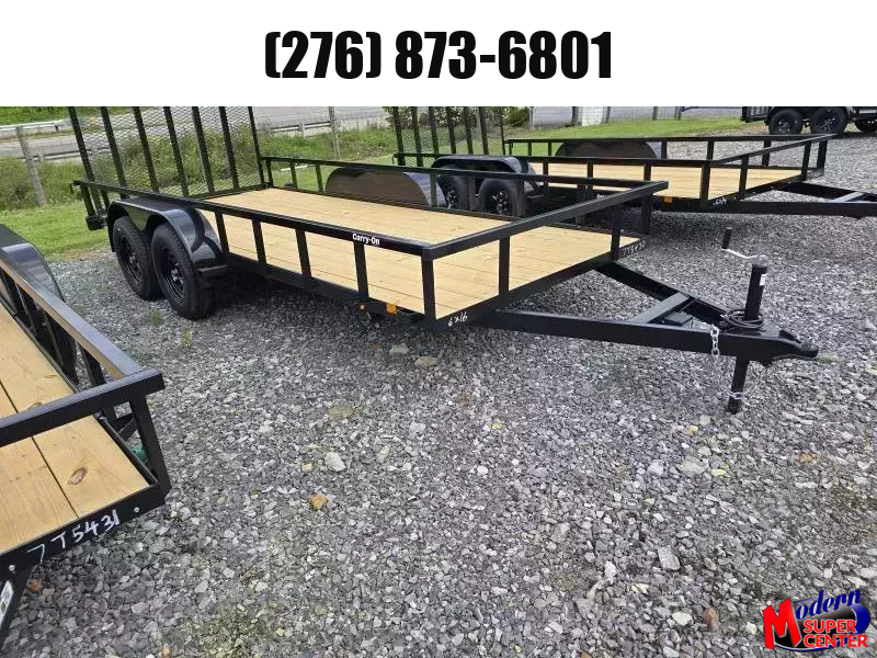 2026 Carry-On 6X16 Tube Top, Dual-Axle Utility Trailer in Lebanon, VA ...