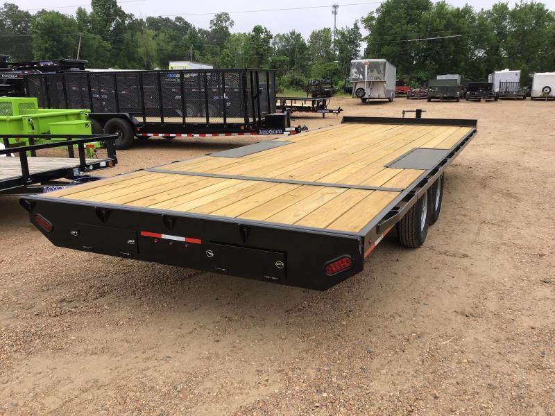 2022 Caliber 8.5 x 20 Tandem Axle Deckover Trailer - 14k GVWR in Pearl ...