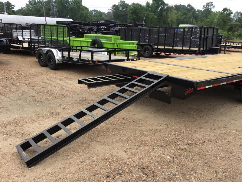 2022 Caliber 8.5 x 20 Tandem Axle Deckover Trailer - 14k GVWR in Pearl ...