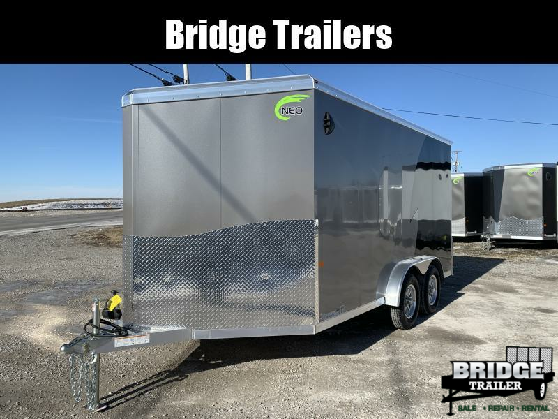 2025 NEO Trailers NAM1475TR80A (7.5' X 14') 7K V-Nose Motorcycle ...